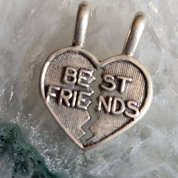 IFS | Jewelry | Vintage Sterling Silver Split Charm Best Friends 31g 2 ...